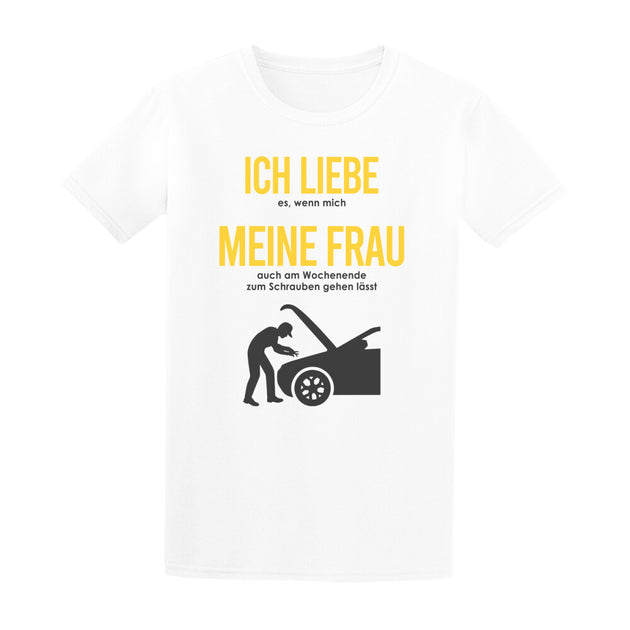 T-SHIRT Ich liebe meine Frau – SchrauberEck